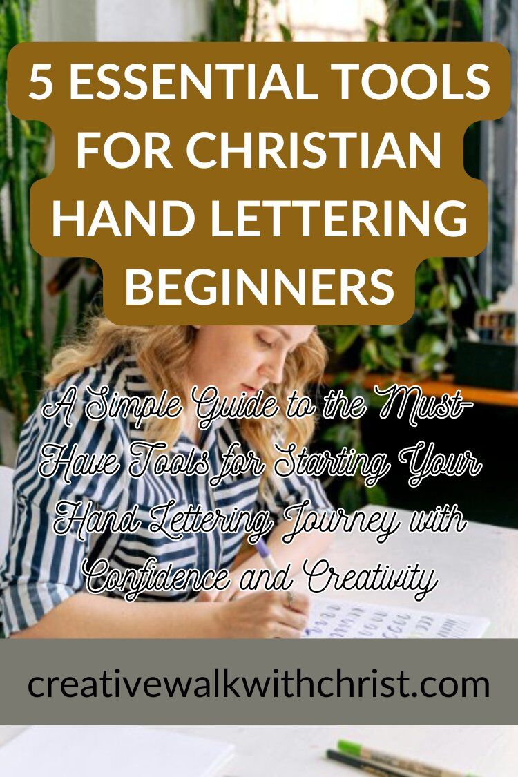 5 Essential Tools for Christian Hand Lettering Beginners - Creative ...